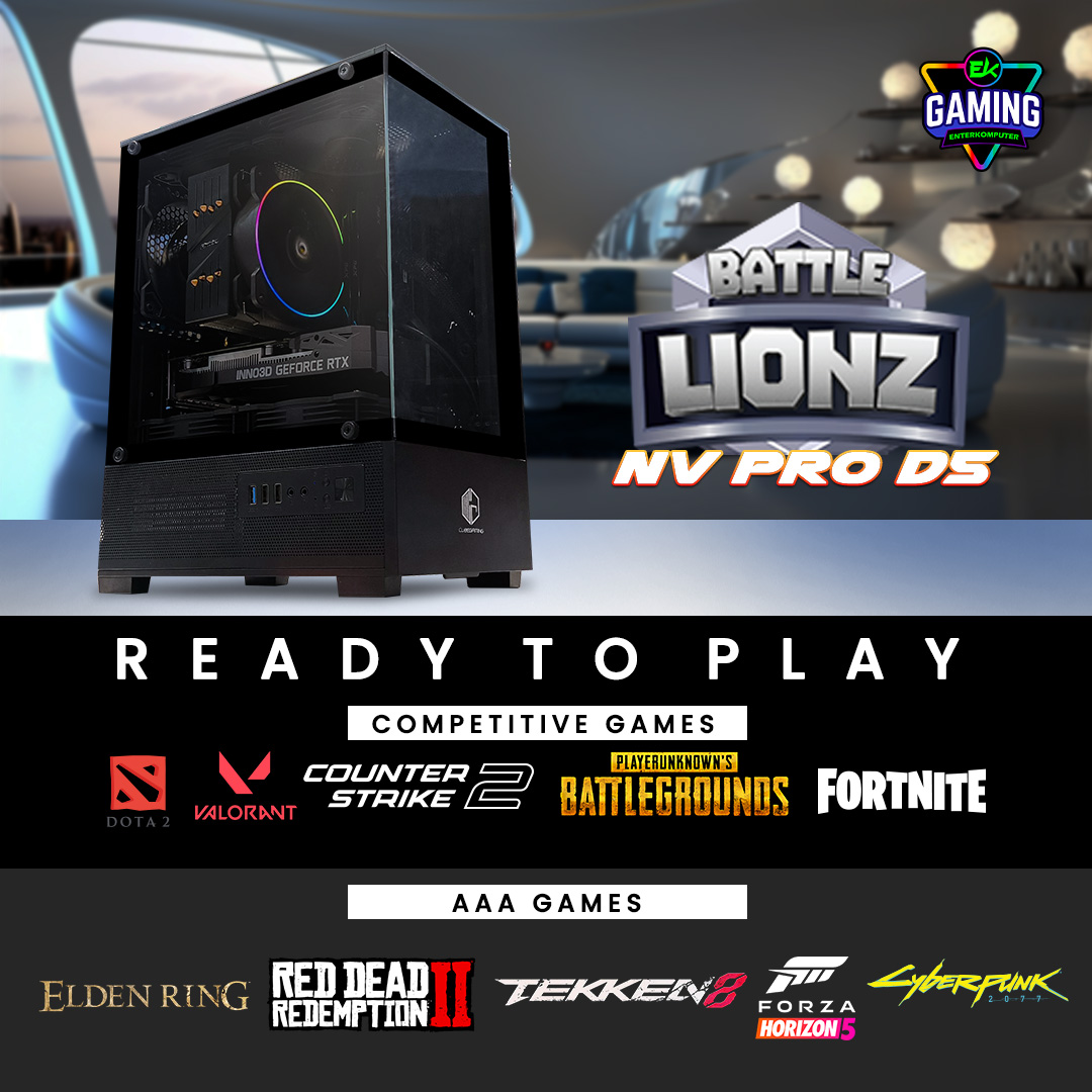 EK Gaming BattleLionz NV-PRO D5 - Enterkomputer Jual Beli Online ...